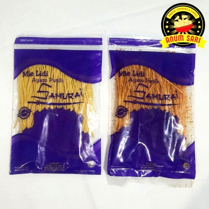 Jual JAJAN PASAR/ SNACK GURIH/ Snack Mie Lidi Lidian Ayam Putih Samurai ...