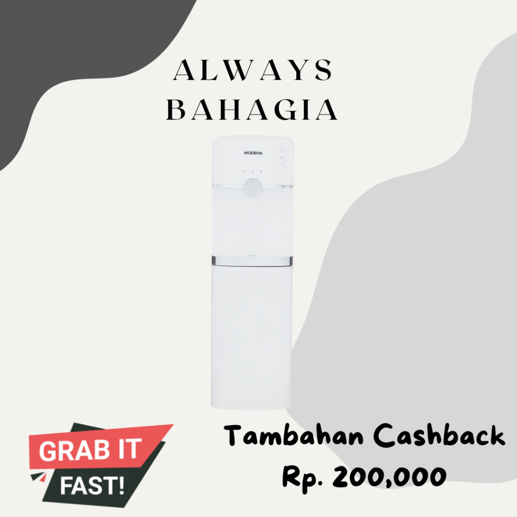Jual Modena DD 7315 W - dispenser galon bawah touch screen | Shopee ...