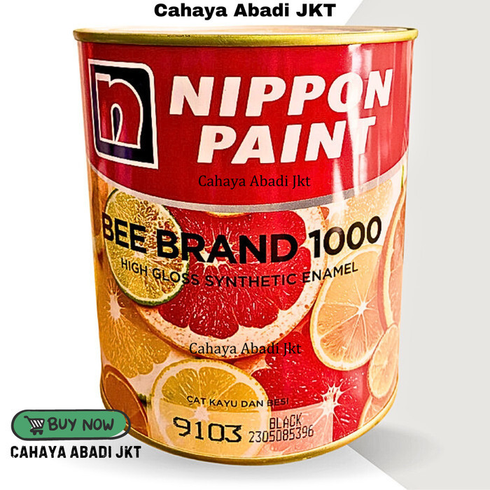 Jual Cat Minyak Kayu Dan Besi Bee Brand 1000 0,9ltr / Nippon Paint Bee Brand 1000 0,9 liter ...