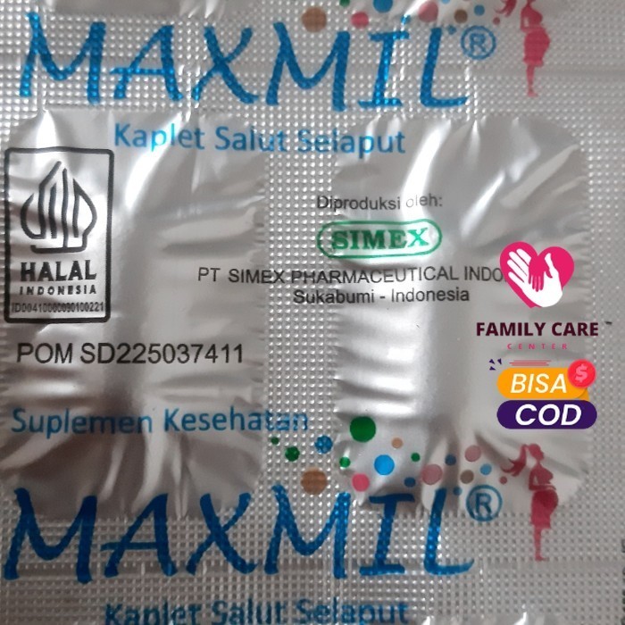 Jual maxmil hrg /strip isi 6 kaplet -famylicare | Shopee Indonesia