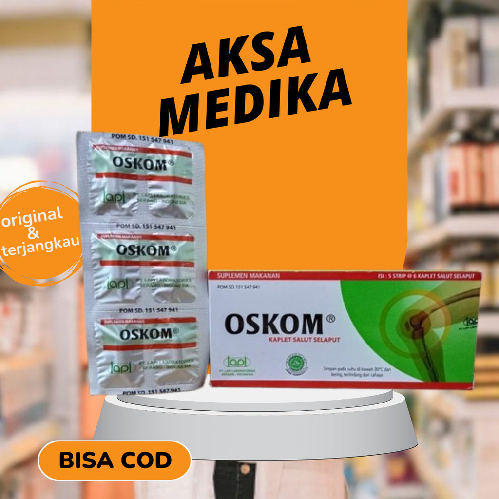 Jual Oskom strip isi 6 kaplet -ORIGINALE -aksamedika | Shopee Indonesia