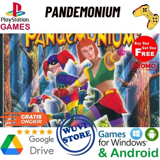 Jual Game PC Pandemonium Emulator PS1 | Bisa Main di Android atau PC ...