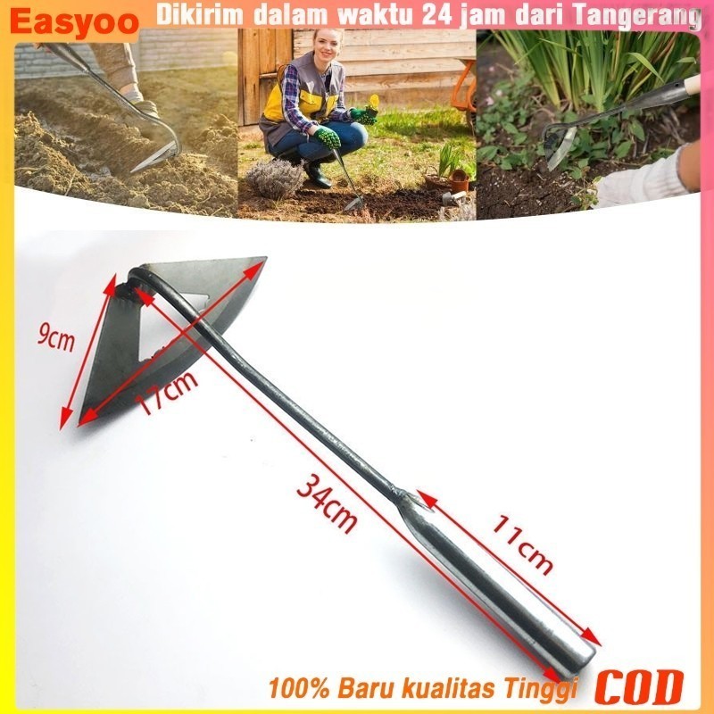 Jual 17×34cm New Cangkul Mini Kecil Berkebun Sayuran Bahan Besi Untuk ...