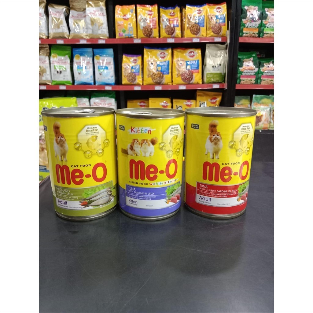 Jual MEO KALENG ALL VARIAN 400GR // MAKANAN BASAH KUCING | Shopee Indonesia