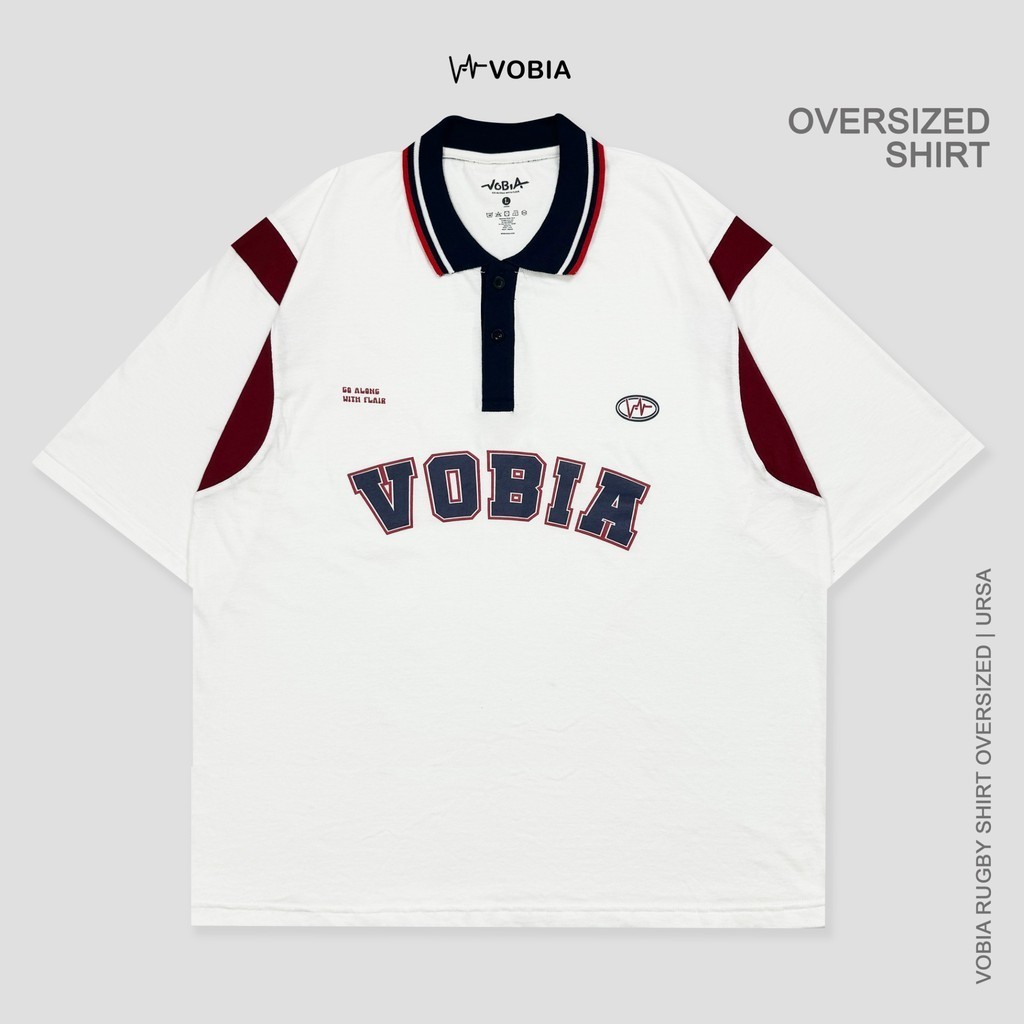 Jual Vobia Polo Shirt Semi Boxy Oversize - Ursa | Shopee Indonesia