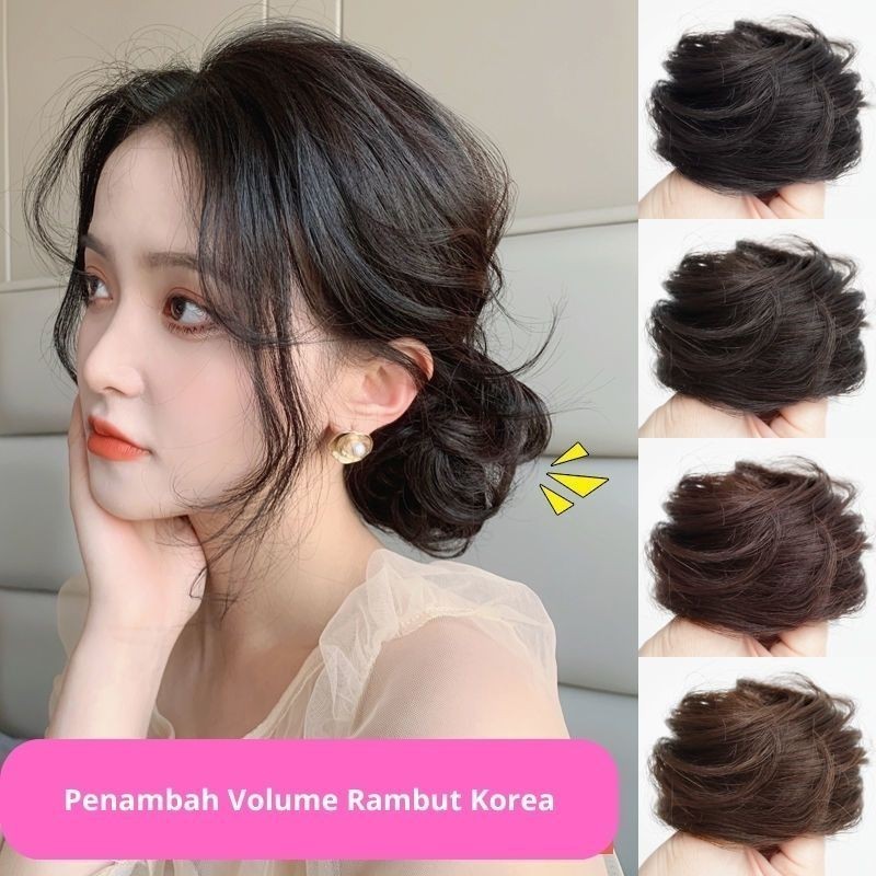 Jual IKAT RAMBUT WIG RAMBUT PALSU KONDE CEPOL RAMBUT PALSU BERVOLUME ...