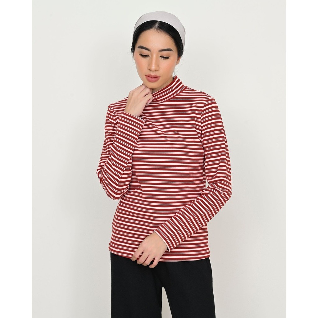 Jual Geulis.id JULIA STRIPES LONG SLEEVE TEE / ATASAN WANITA (4 warna) | Shopee Indonesia