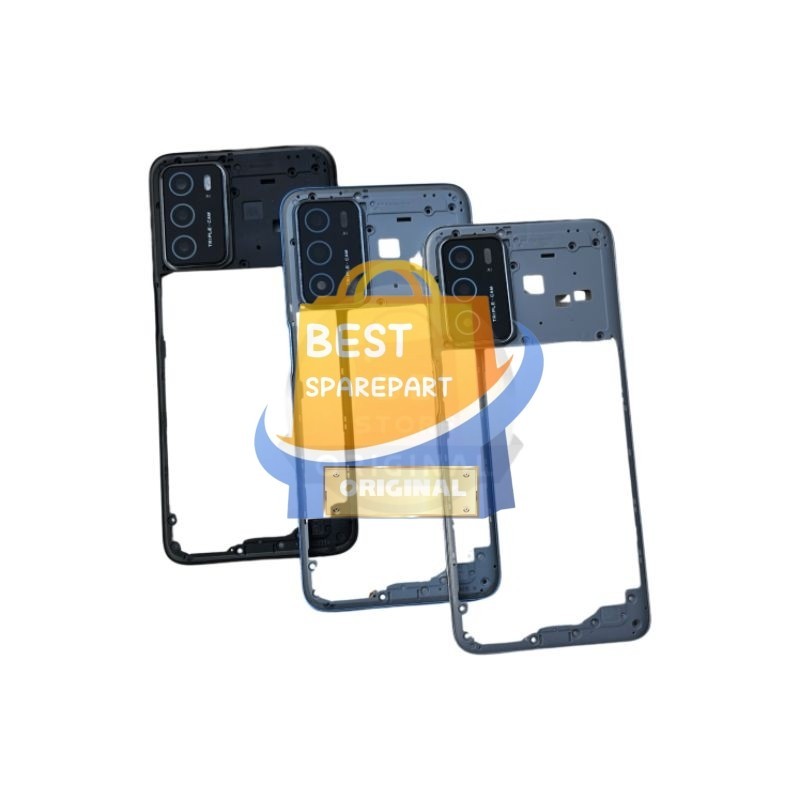 Jual Tulang Tengah Bezel - Bezzel Oppo A16 CPH2269 Middle Frame ...
