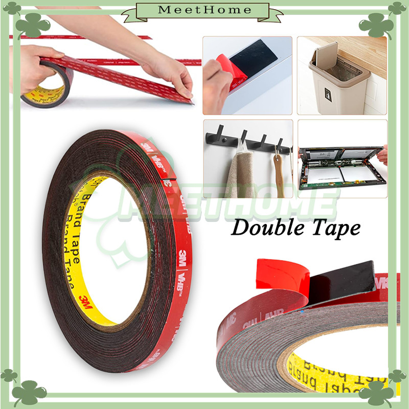 Jual Double Tape 3m/Dabel Tape Tipe Akrilik 3m/Merah Double Tip Lem ...