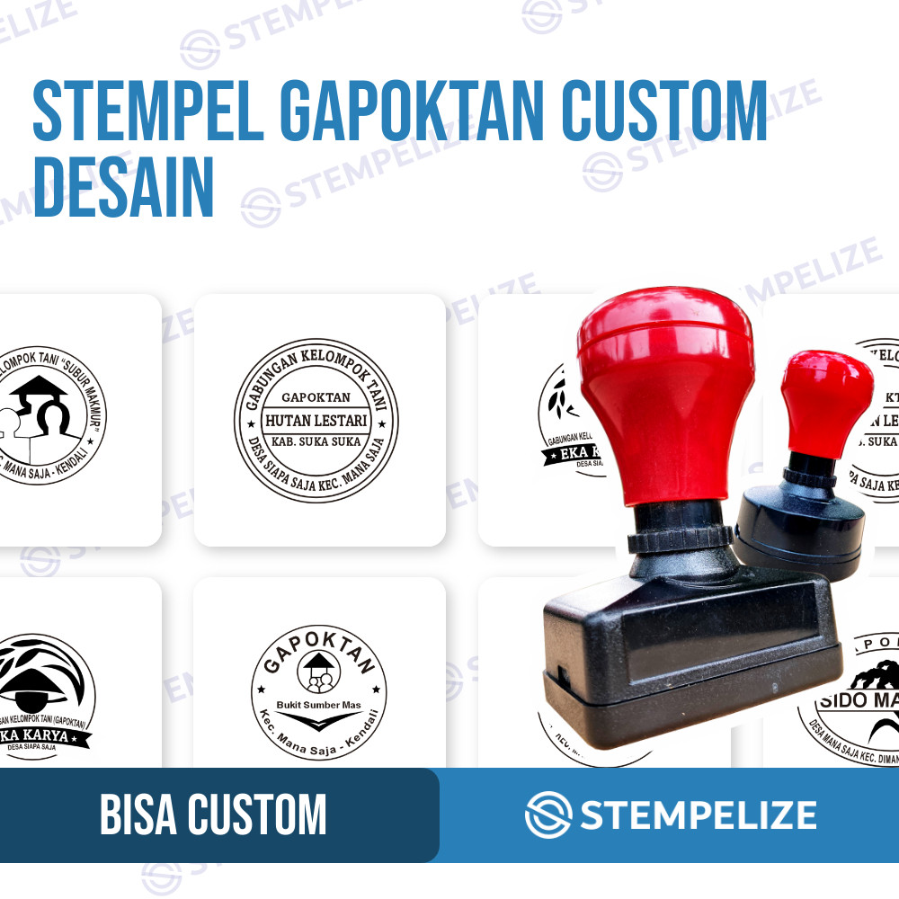 Jual Stempel Gapoktan Custom Desain | Shopee Indonesia