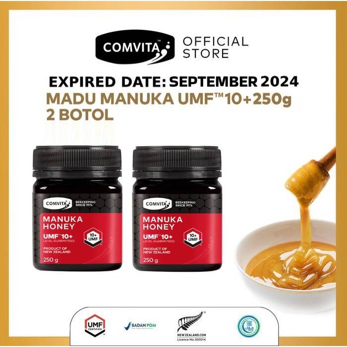 Jual Comvita Manuka Honey Umf 10+ 250g ( 2 BOTOL ) Madu Murni Alami ...