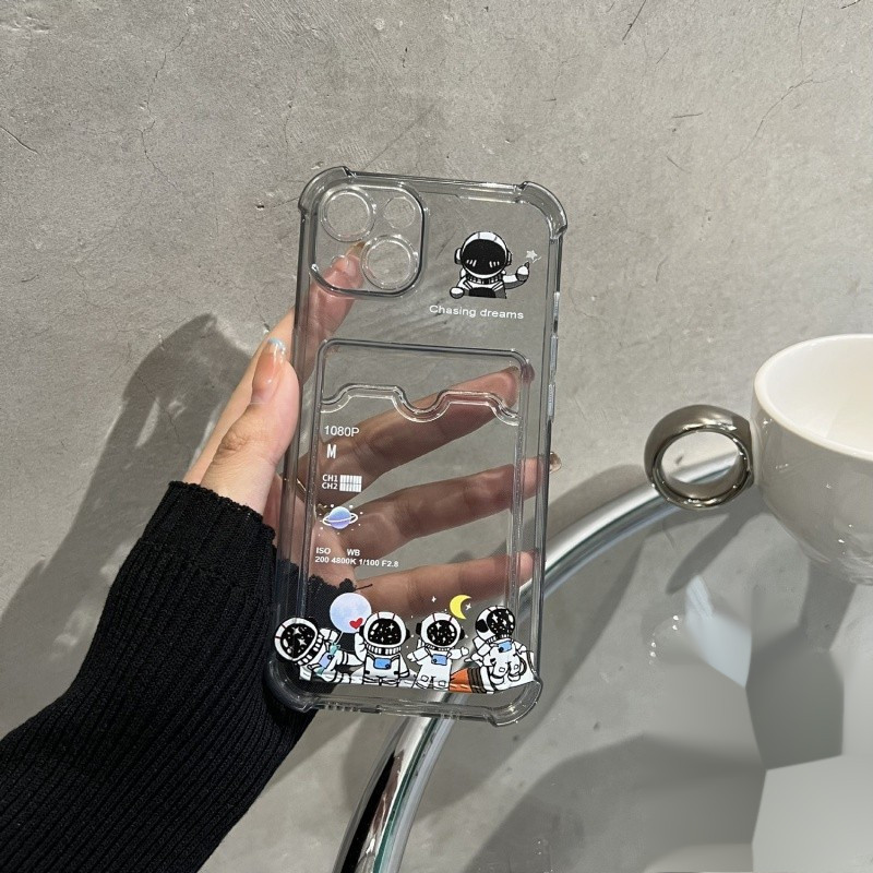 Jual Card holder Soft Casing HP Vivo V50 Lite V40 Lite y28 y18 y03 v27 pro y27 y36 y35 y17 y02 ...