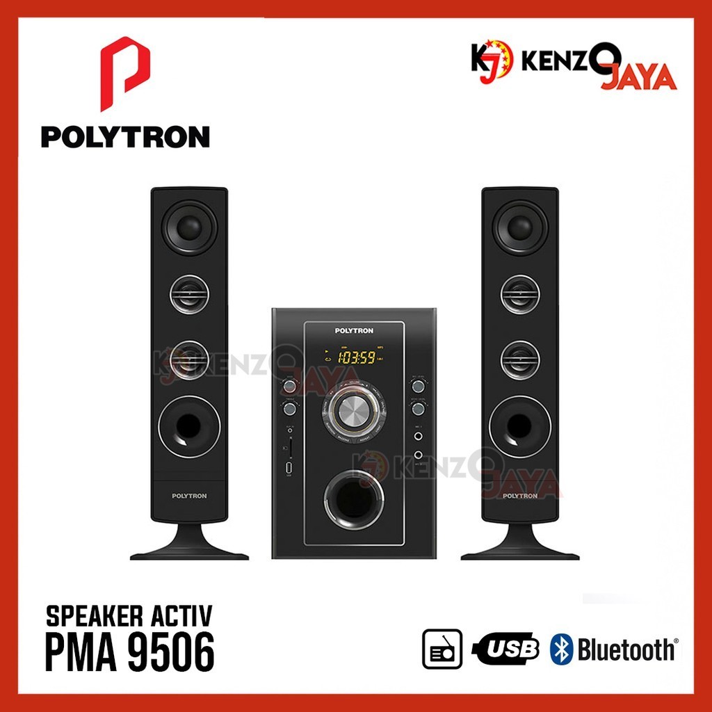 Jual Speaker Aktif POLYTRON PMA 9506 | Shopee Indonesia