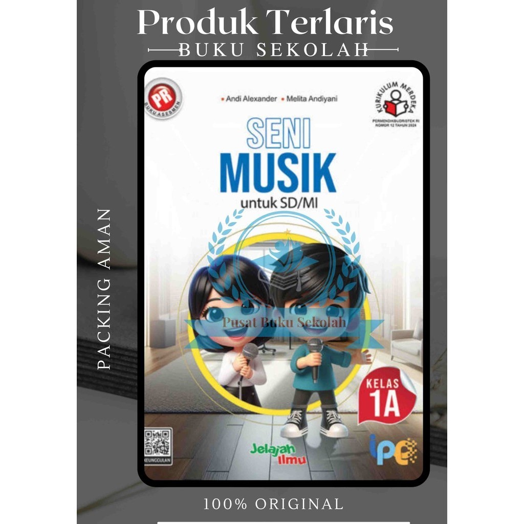 Jual Buku Pr/Lks Seni Musik Kelas 1 SD/MI Semester 1 Kurikulum Merdeka Intan pariwara EDISI ...