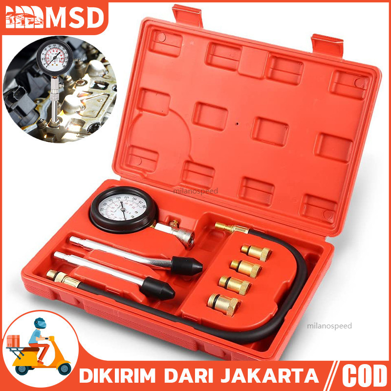 Jual Tester Kompresi Silinder Mesin Mobil Alat Tester mesin penggerak ...