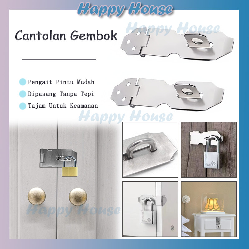 Jual Overval/Overpal Plat Stainless / Overval Nekel / Cantolan Gembok ...