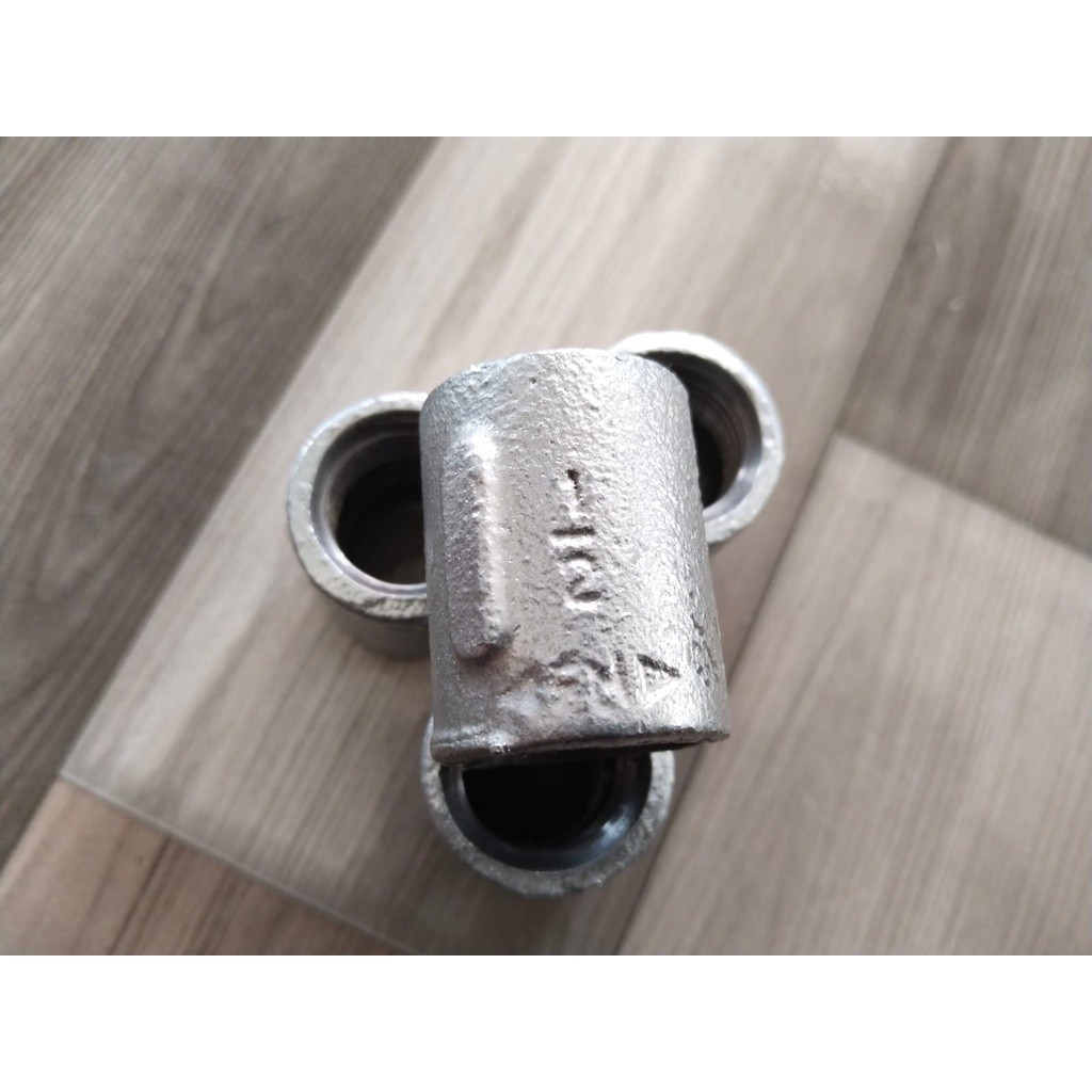 Jual Soket Pipa 1/2 Inch / Shock Double Drat Dalam 1/2 SNI Bahan Besi ...