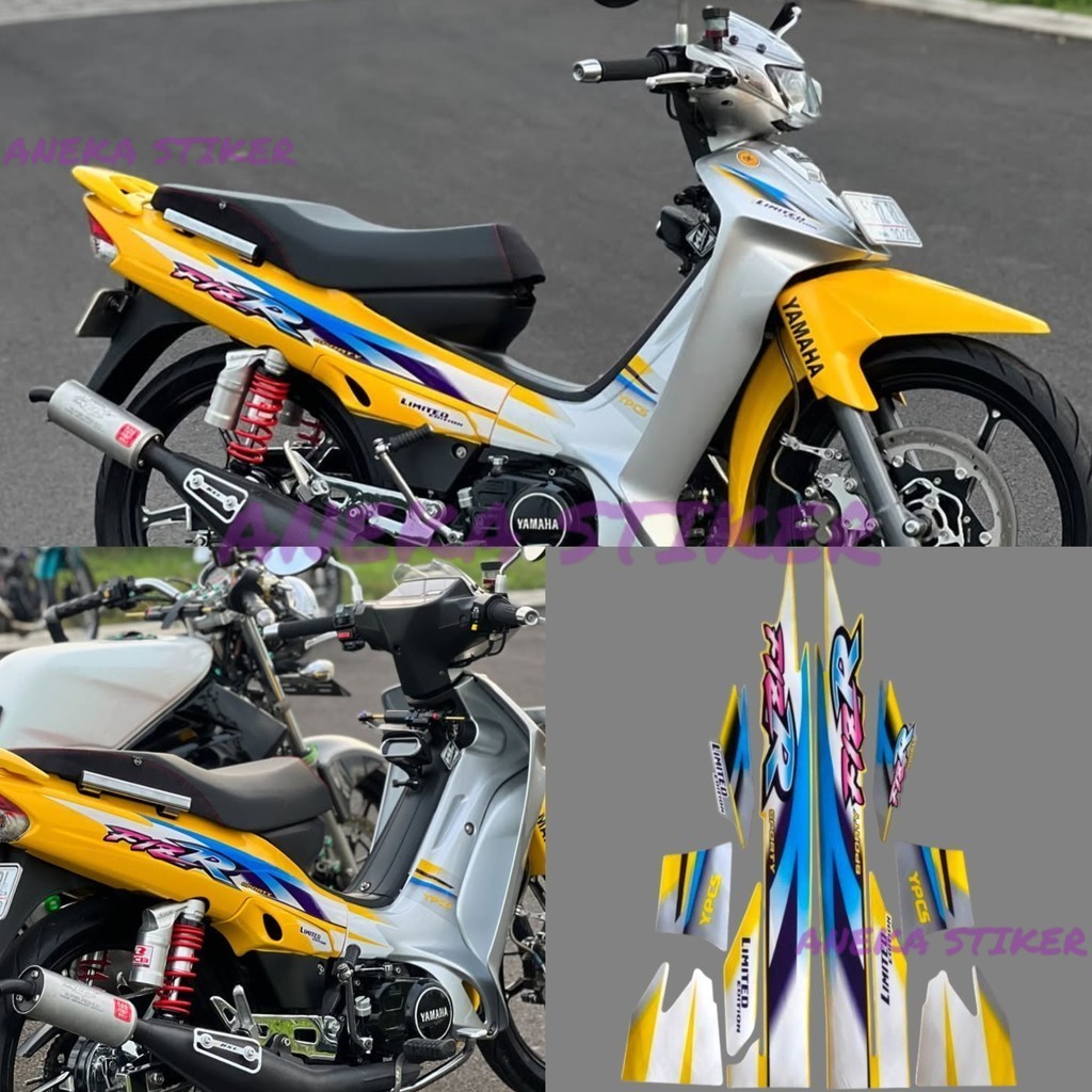Jual Striping Stiker Yamaha F1ZR fizr fiz r f1 zr sporty dual tone ...