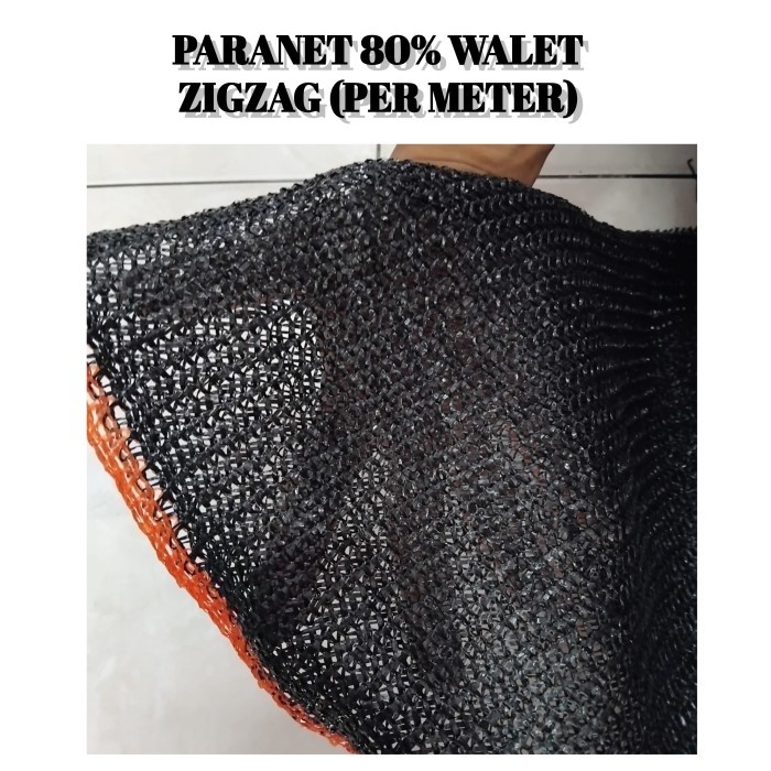 Jual Paranet 80% Zig Zag Per 1 Meter Shading Net Jaring Atap Tanaman ...