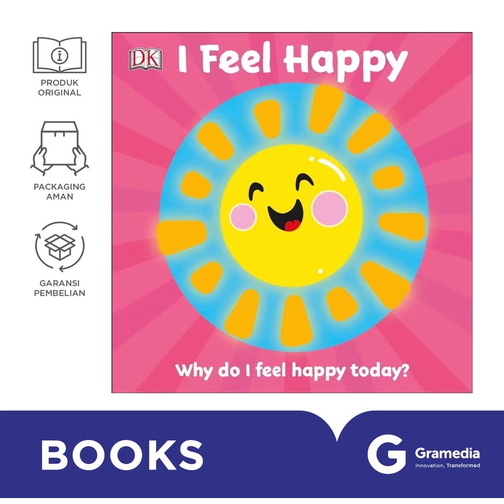 Jual First Emotions: I Feel Happy ( Dk ) | Shopee Indonesia