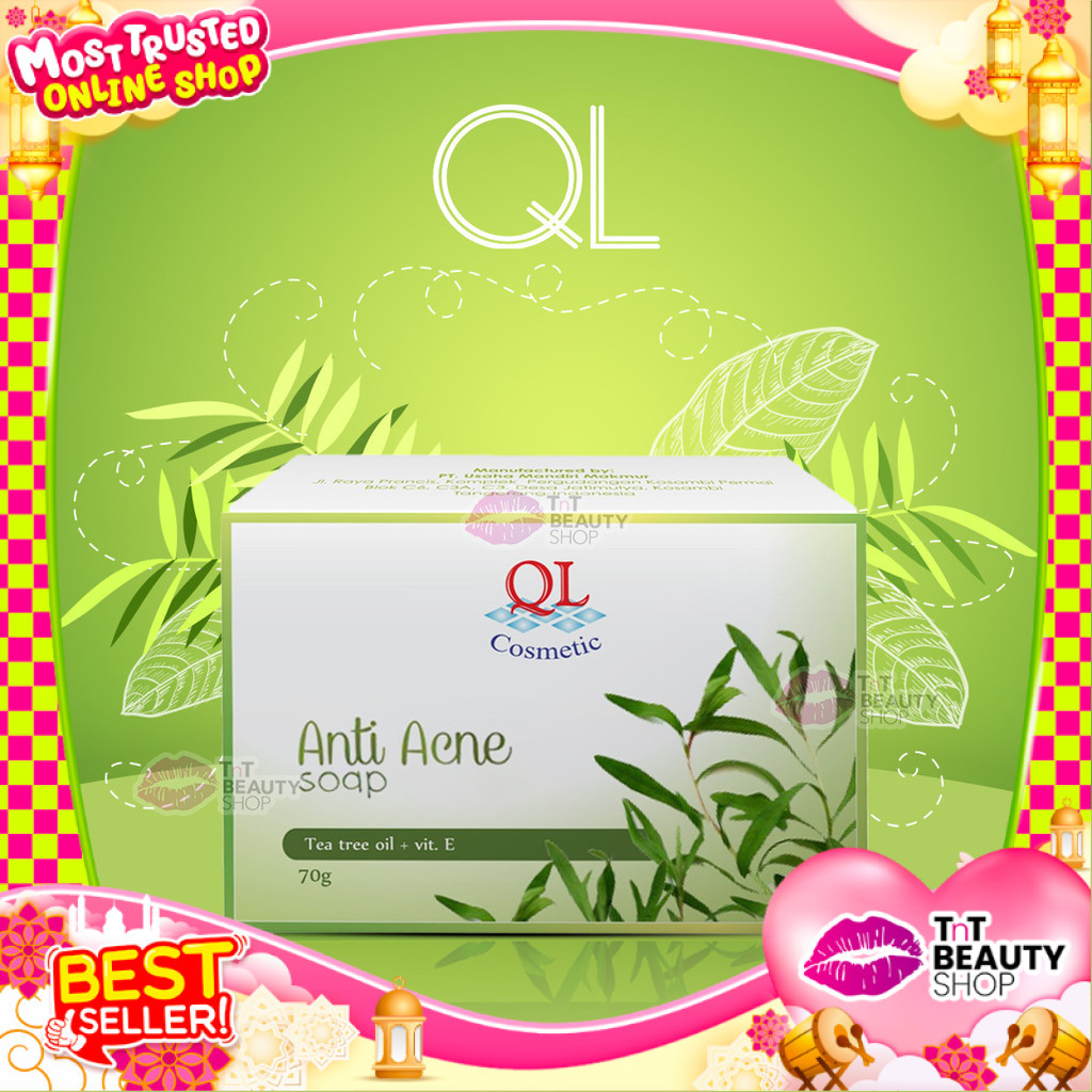 Jual QL Cosmetic Facial Soap for Acne Skin - Anti Acne Soap - Sabun ...