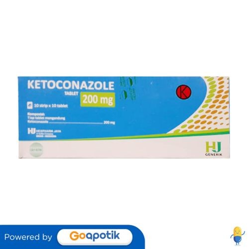 Jual Ketoconazole Hexpharm 200 Mg Box 100 Tablet | Shopee Indonesia