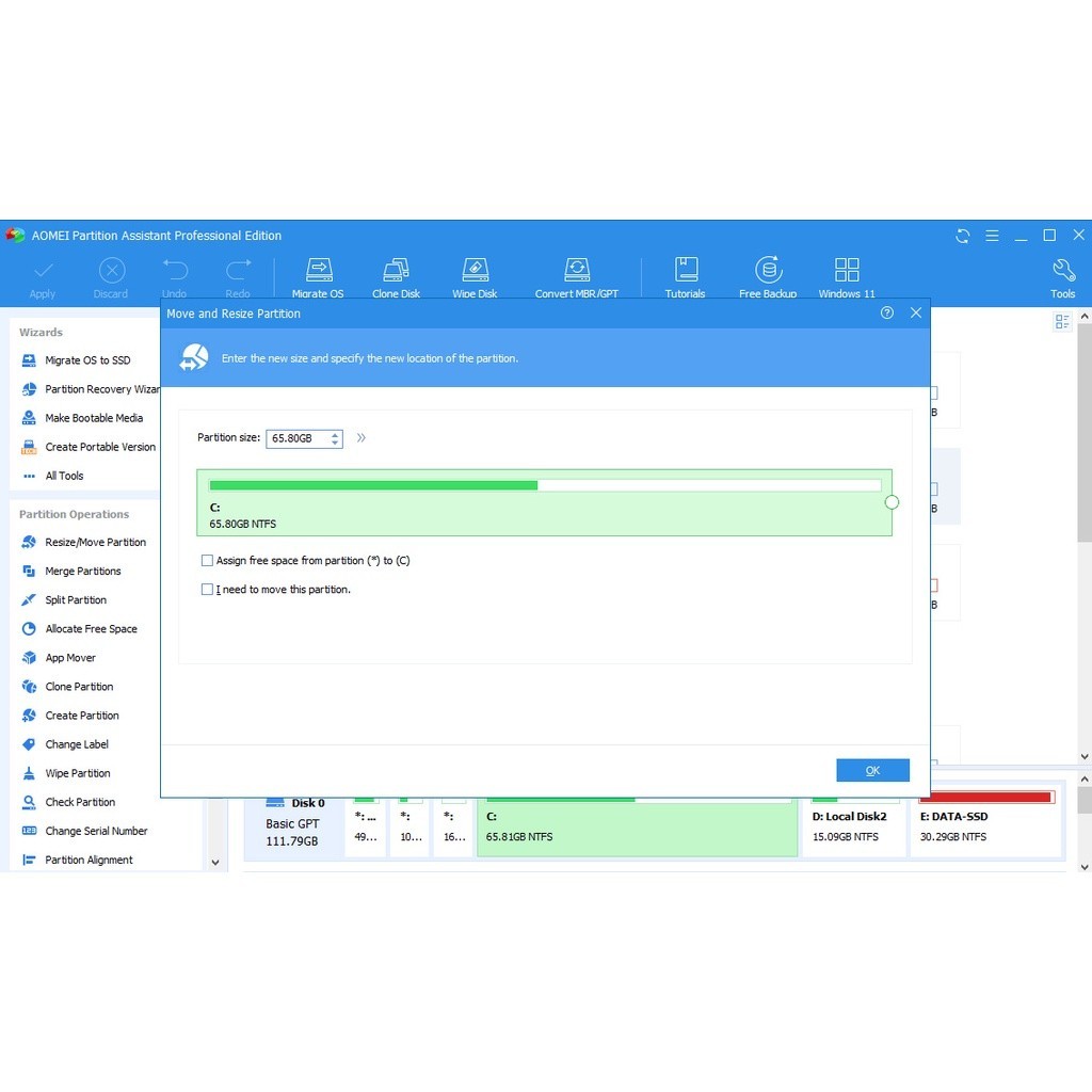 Jual AOMEI Partition Assistant 10 Terbaru 2025 Full Version Lifetime ...