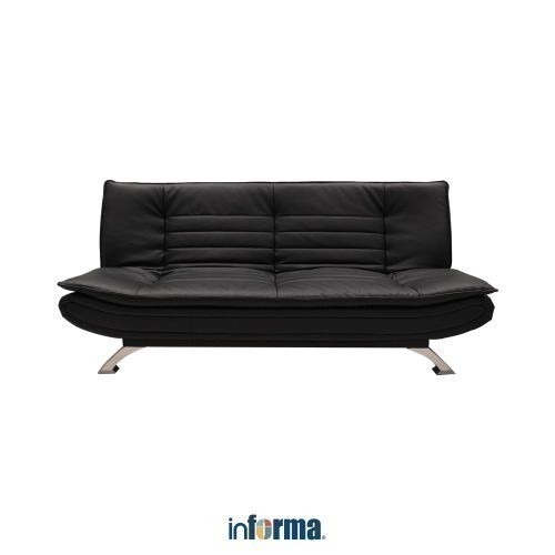 Jual Informa Neo Faith Sofa Bed Kulit - Hitam | Shopee Indonesia