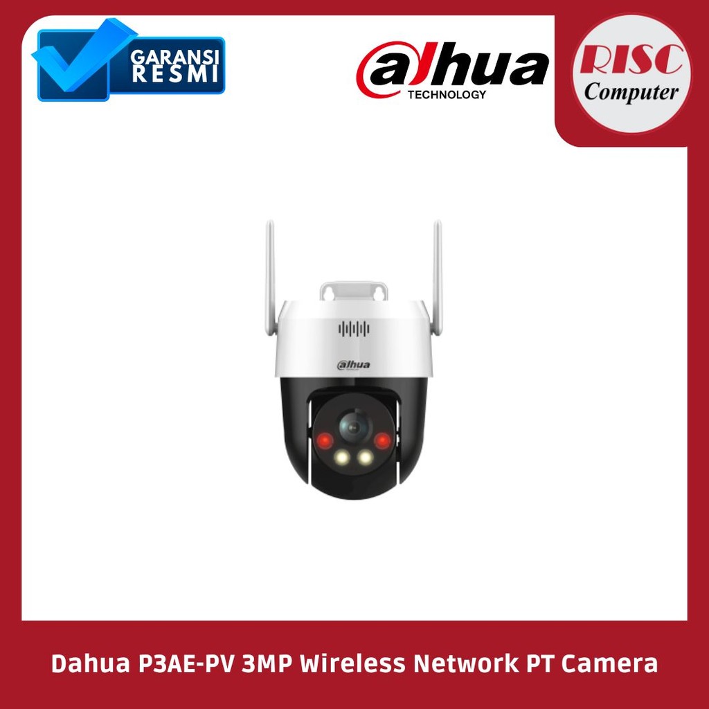 Jual Dahua DH- P3AE-PV Kamera CCTV Wi-Fi 3MP Pan & Tilt IP Camera | Shopee Indonesia