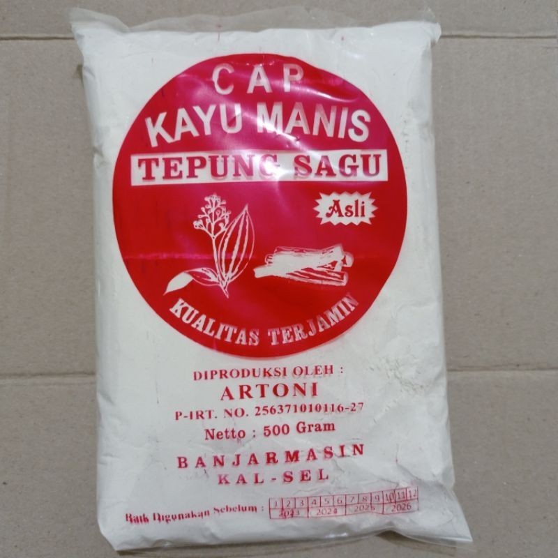 Jual Tepung Sagu Cap Kayu Manis 500gr - CBY | Shopee Indonesia