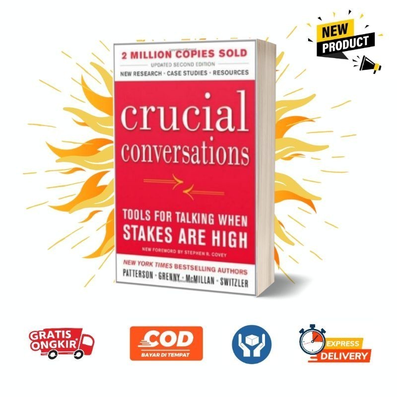 Jual Crucial Conversations Tools for Talking When Stakes Are High by ...