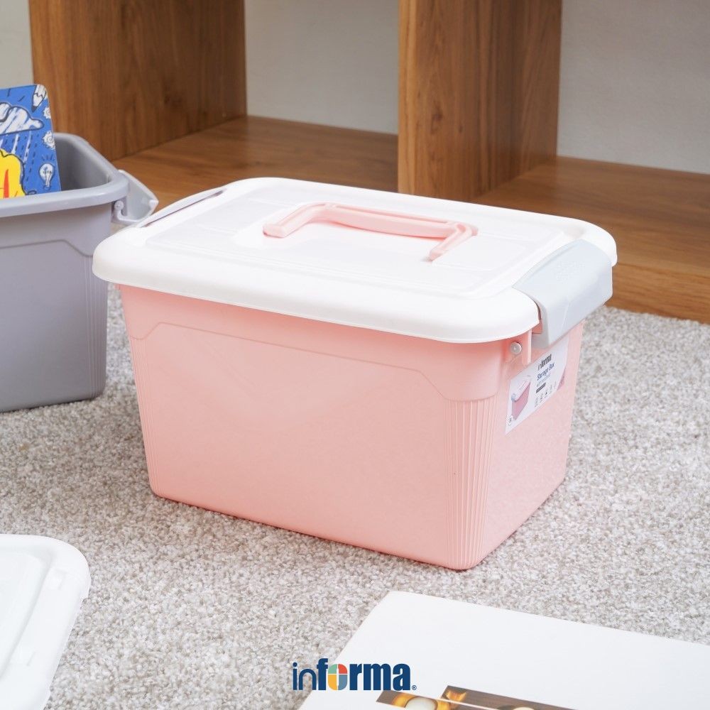 Jual Informa 5 ltr Kotak Penyimpanan - Pink Kotak Serbaguna Wadah ...