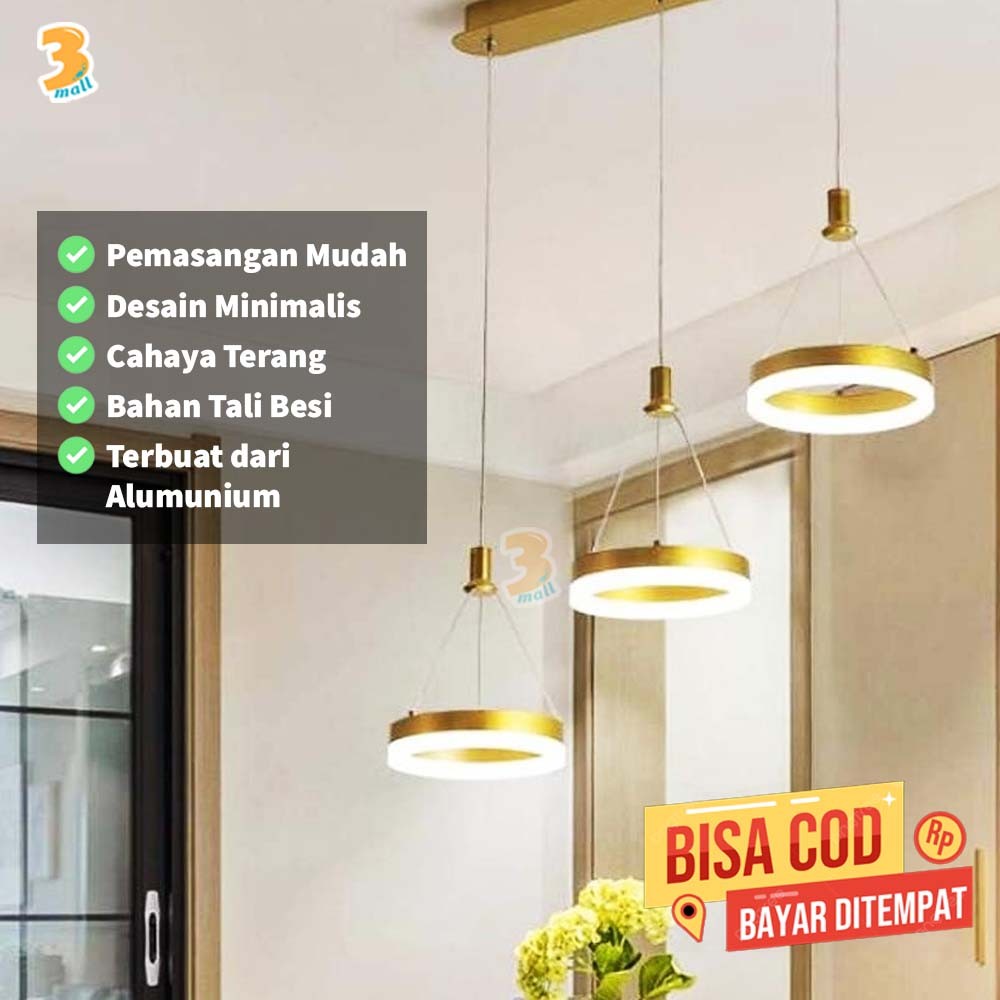 Jual Lampu gantung restoran seni minimalis modern lampu belajar mewah ...