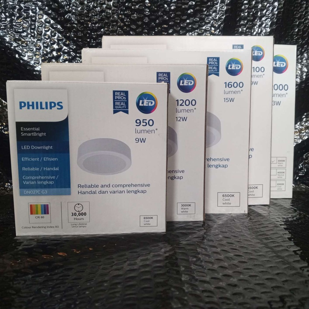 Jual PHILIPS DN027C Lampu LED Downlight Outbow Tempel Plafon Baut Dak ...