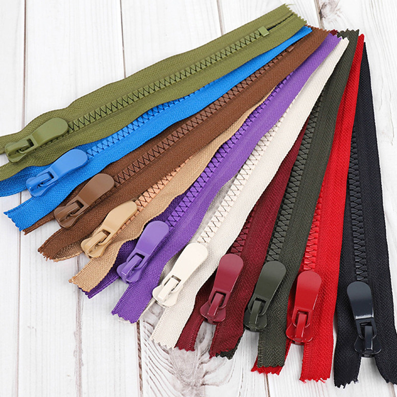 Jual 8# Double Sliders Resin Zippers 120cm Open End Zip Down Jacket ...