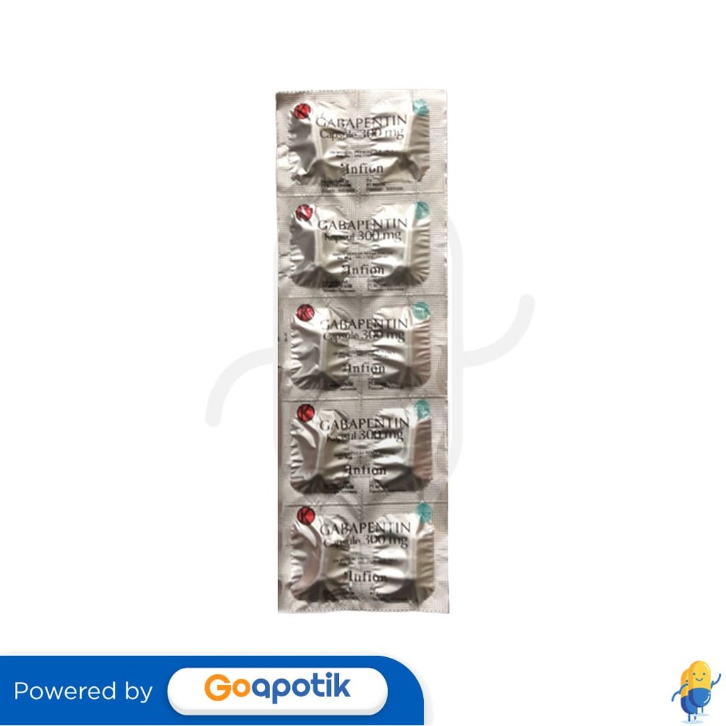 Jual Gabapentin Infion 300 Mg Strip 10 Kapsul | Shopee Indonesia