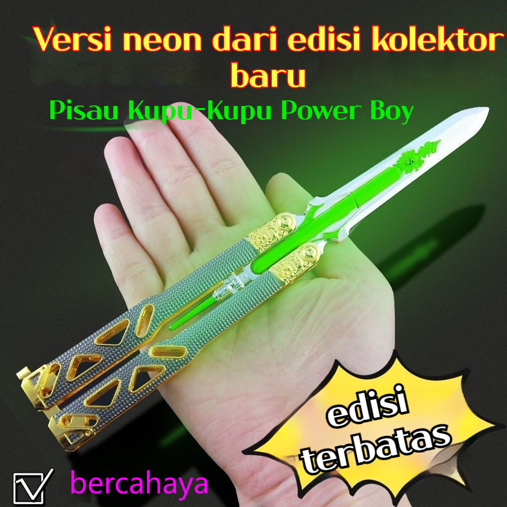 Jual Pisau Gravitasi Neon/Pisau Plastik/Pisau Mini/Pisau Dekompresi ...