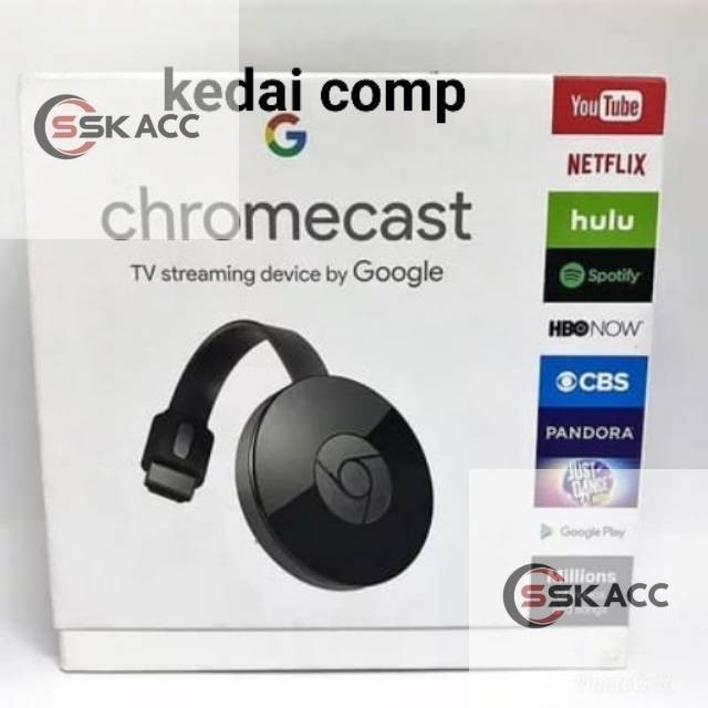Jual Google Chromecast 2 New SSKACC-KOMPUTER | Shopee Indonesia