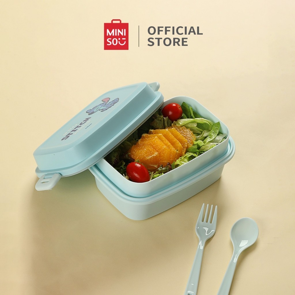 Jual Jastip - Miniso X Stitch Kotak Bekal Anti Tumpah 980Ml Double ...