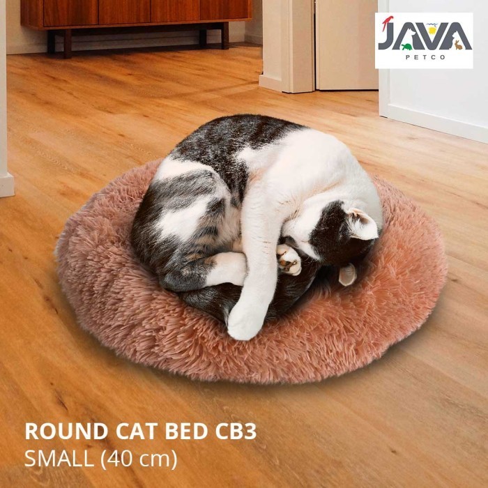 Jual Round Cat Bed Tempat Tidur Kucing Bulat 40 cm CB3 | Shopee Indonesia
