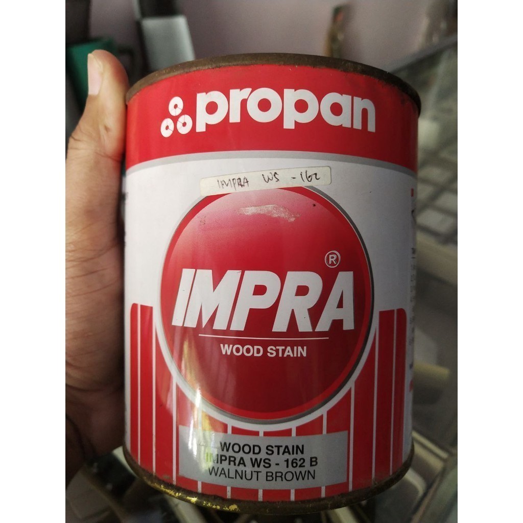 Jual Cat Kayu Transparan Impra Wood Stain WS - 162 B Walnut Brown 1 KG ...