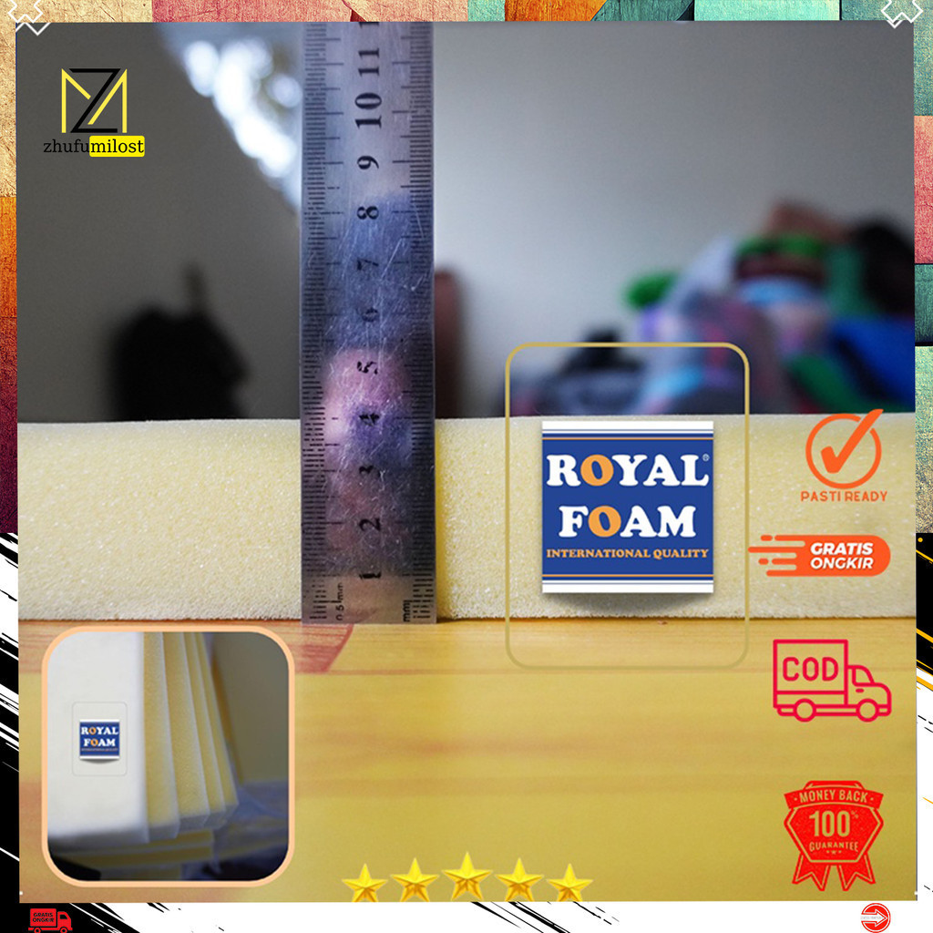 Jual Busa Royal Foam ukuran 150 cm x 100 cm x 4CM | Shopee Indonesia