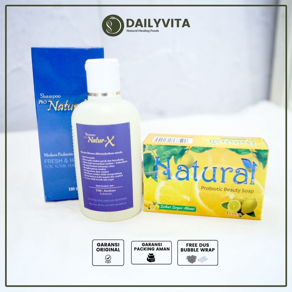 Jual Bioth - Sabun Natural Probiotik / Shampoo Pro Natur-x | Shopee ...