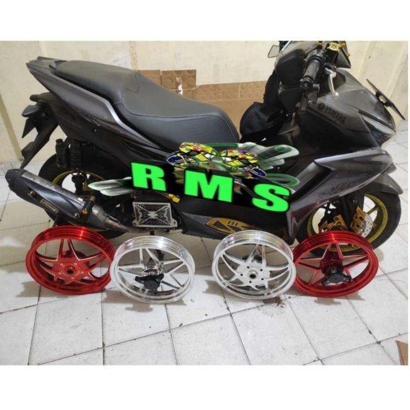 Jual VELG PELEK VELEK VND V SPEED ALL NEW YAMAHA AEROX 155 NMAX NEW 155 ...