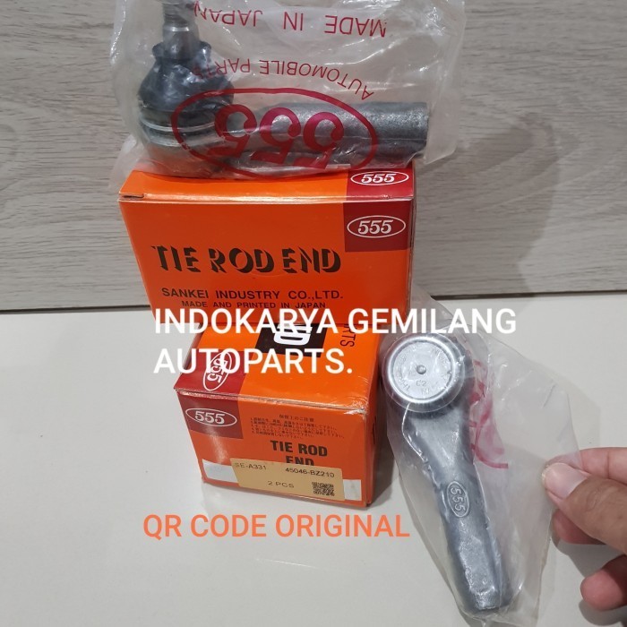 Jual TIE ROD END TIEROD RUSH TERIOS 1SET 2PCS 2018-UP 555 JAPAN ORIGINAL. | Shopee Indonesia