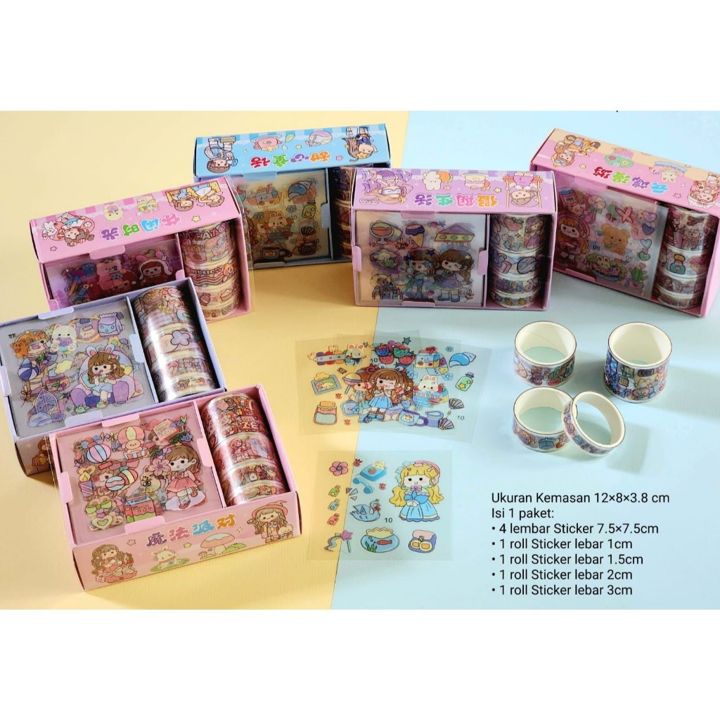 Jual STICKER STIKER MOMO 4 LEMBAR + 4 ROLL STICKER GULUNG MOMO | Shopee ...