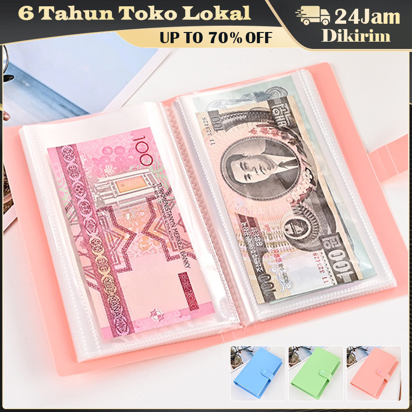Jual Album Uang Kertas Sudah / Buku Penyimpanan Folder Album Foto / Album Uang Kertas Bisa Di ...