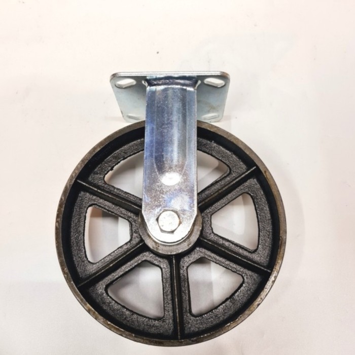 Jual Roda Besi Heavy Duty 6 inch Mati / Lurus | Shopee Indonesia