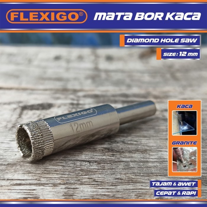 Jual Mata Bor Diamond untuk Kaca & Granite 12 mm ( harap baca deskripsi ) | Shopee Indonesia