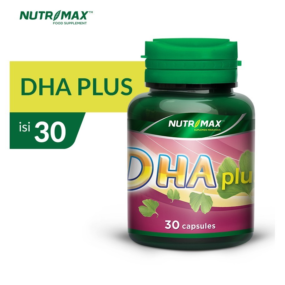 Jual Nutrimax DHA Plus Otak Saraf Syaraf Penambah Daya Ingat ...